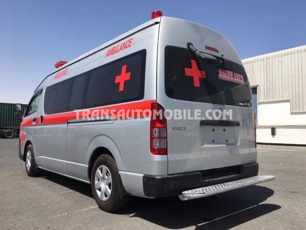 Export Toyota Hiace HIGH ROOF / TOIT HAUT RHD ambulance New . This ...